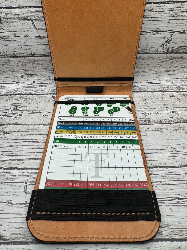 Wild Alligator Golf Scorecard Holder - Etsy