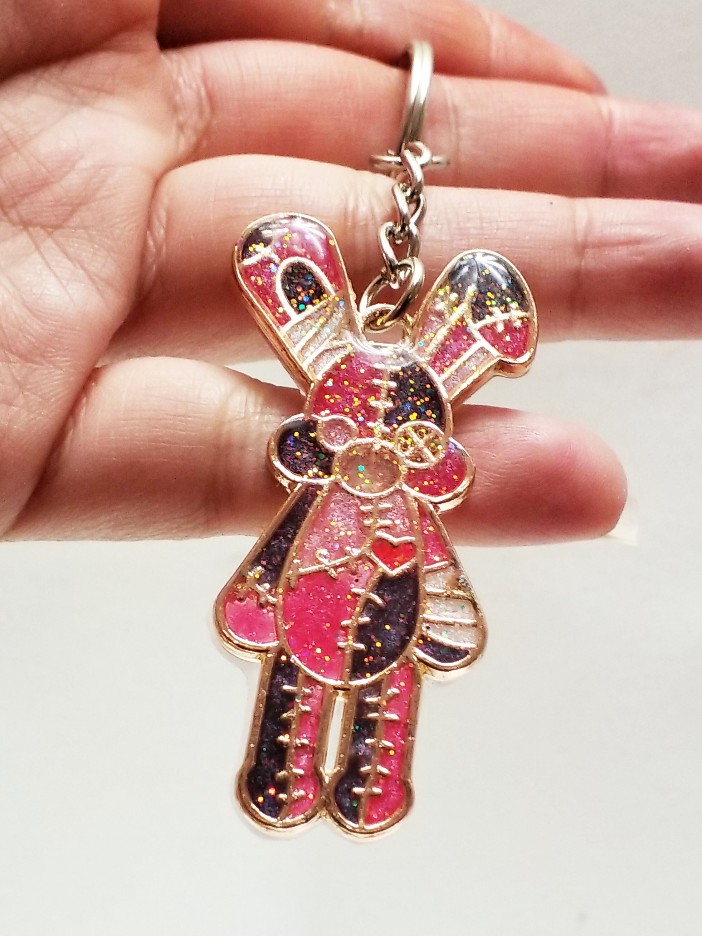 Yami Kawaii Yume Kawaii Menhara Broken Bunny Keychain Cute Usagi Resin ...