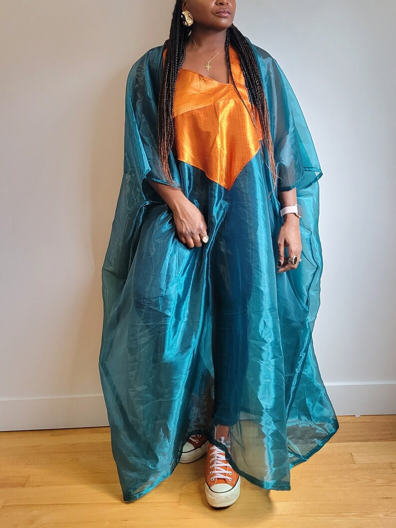 Sheer African Women Boubou, Rich Aunty Luxe Bubu, Gandoura, Boubou ...