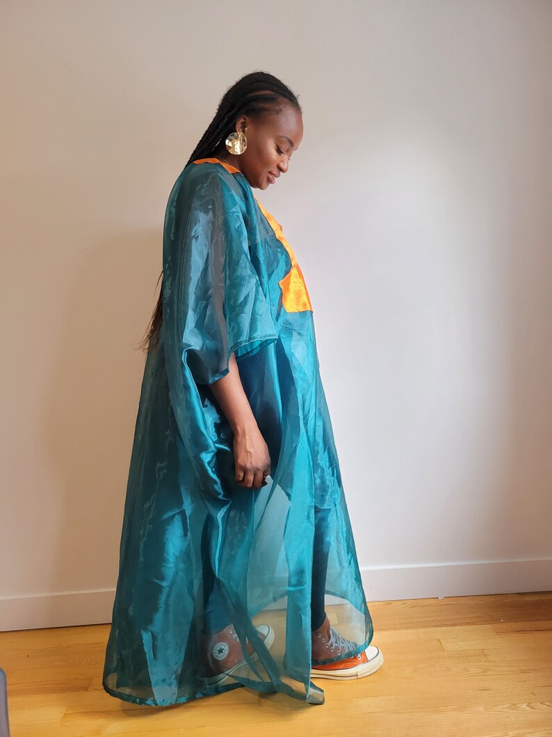 Sheer African Women Boubou, Rich Aunty Luxe Bubu, Gandoura, Boubou ...