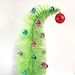LED Light up GRINCH Custom Made 8" Mini Christmas TREE Holiday Xmas ...