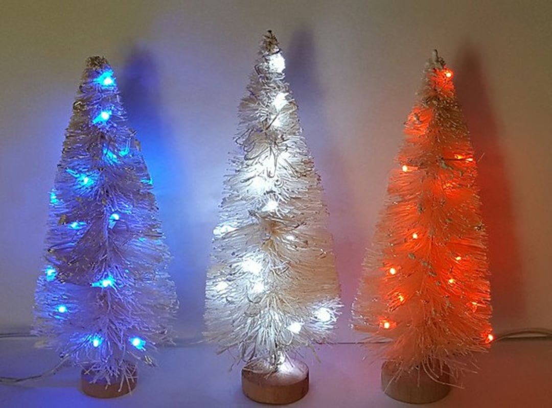 Set of 3 July 4th PATRIOTIC LED Red White Blue Fairy String Lights ...