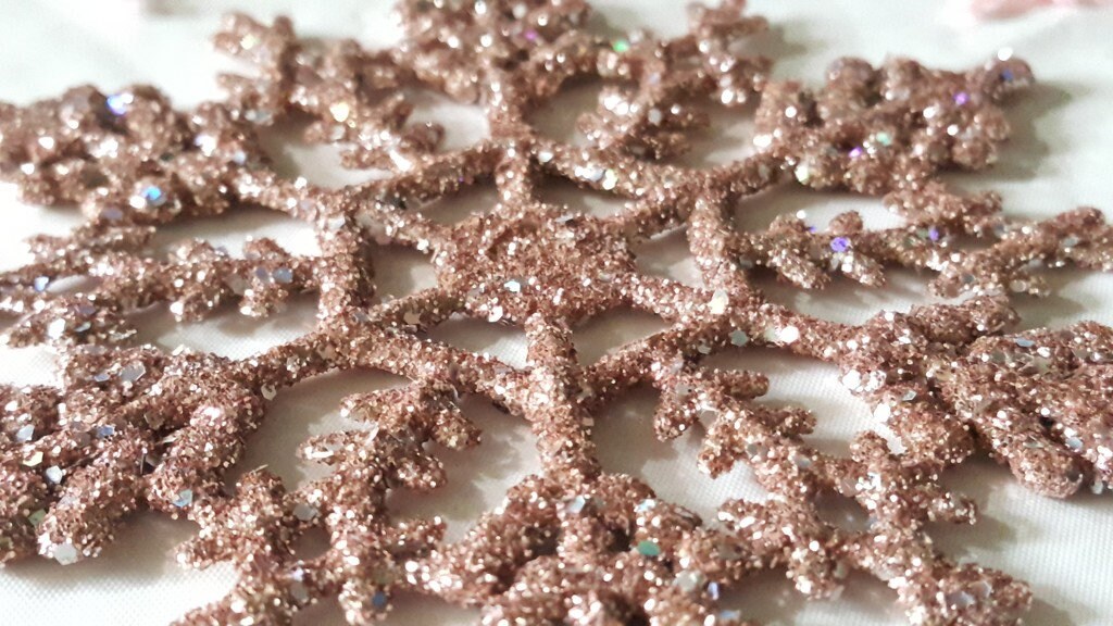 10 Large 3-1/2 Special Edition Pink Snowflake Christmas - Etsy