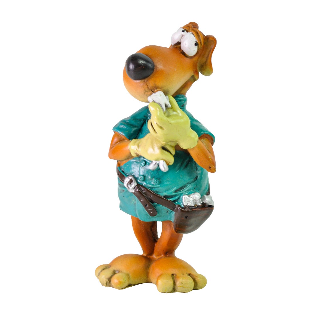 Dog Dentist Doctor Doogie Collectable Ceramic Figurine - Etsy