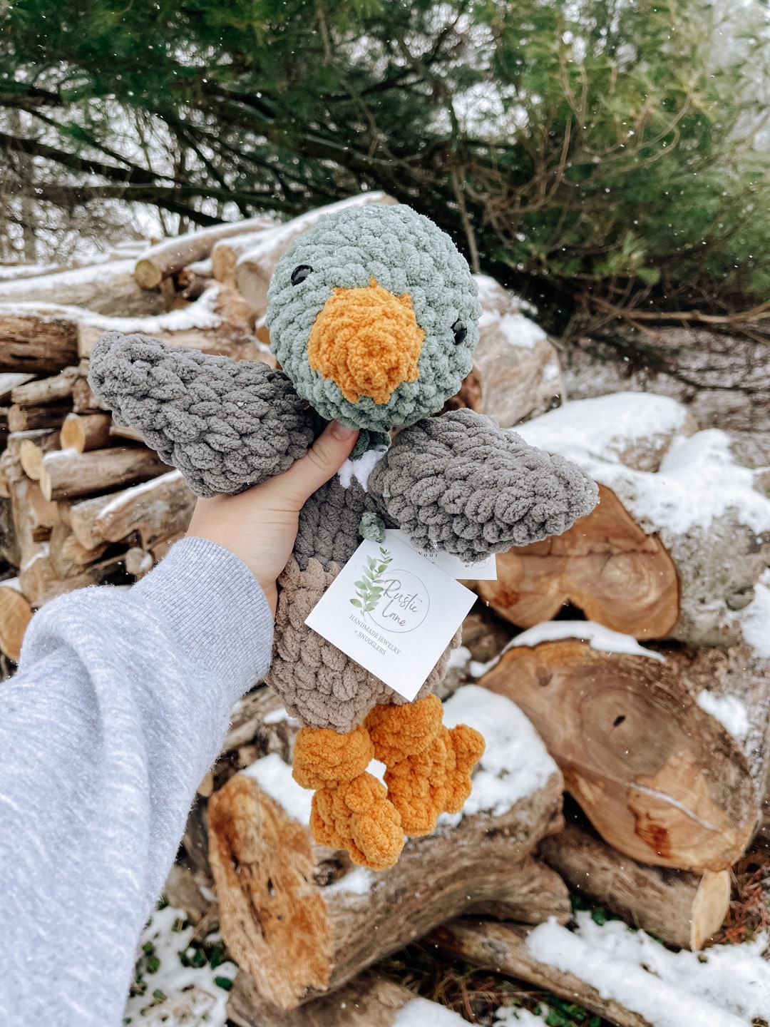 Emmett the Duck Duck Stuffed Animal Kid's Plushie - Etsy