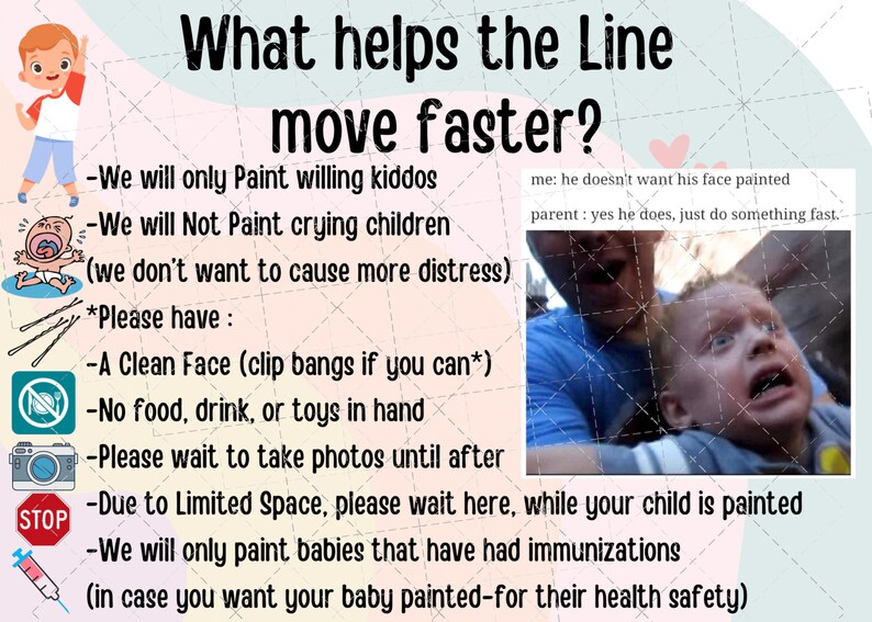 Downloadable Files to Print for Face Painting Booth - Etsy