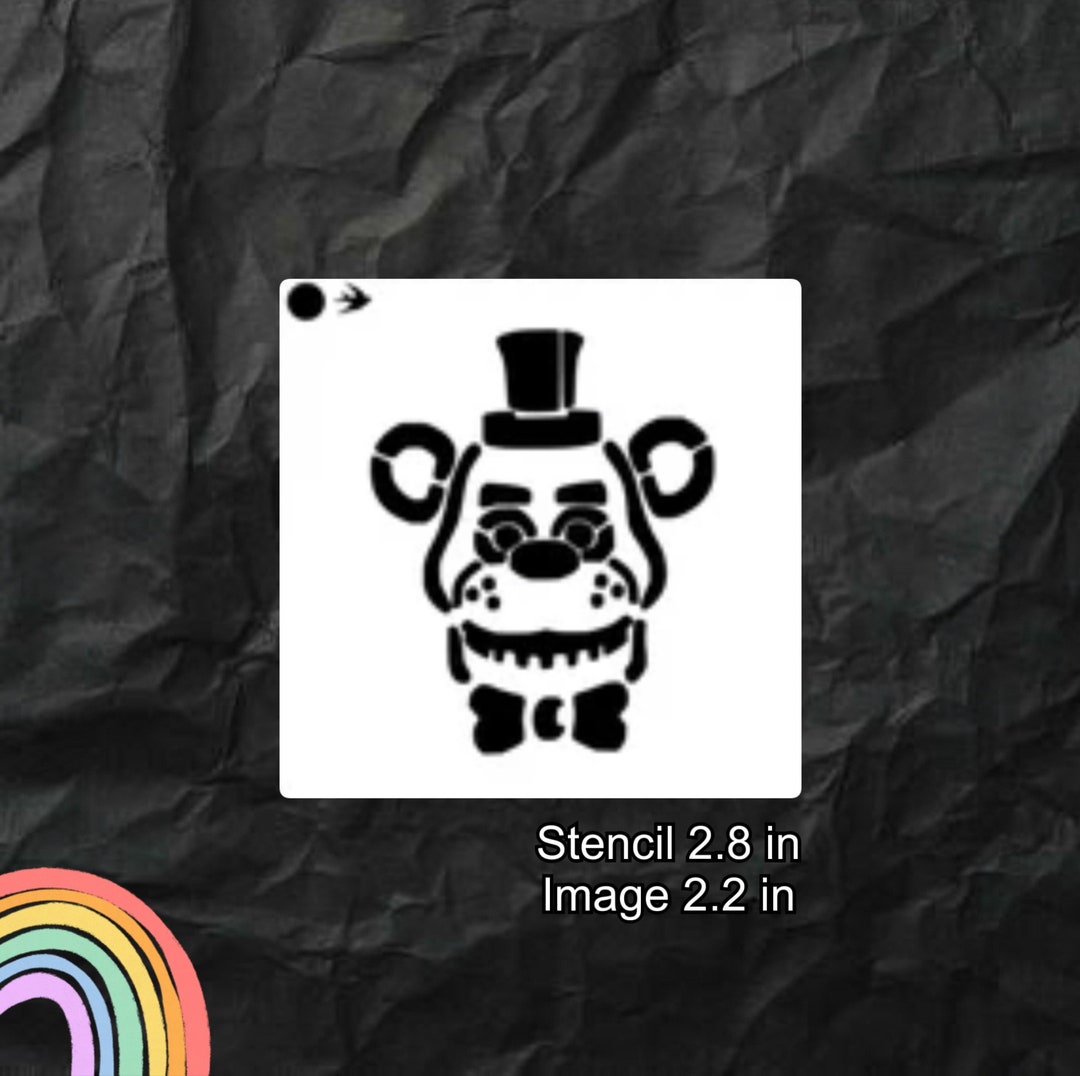 Scary Bear/ Fox Face Painting Stencil - Etsy