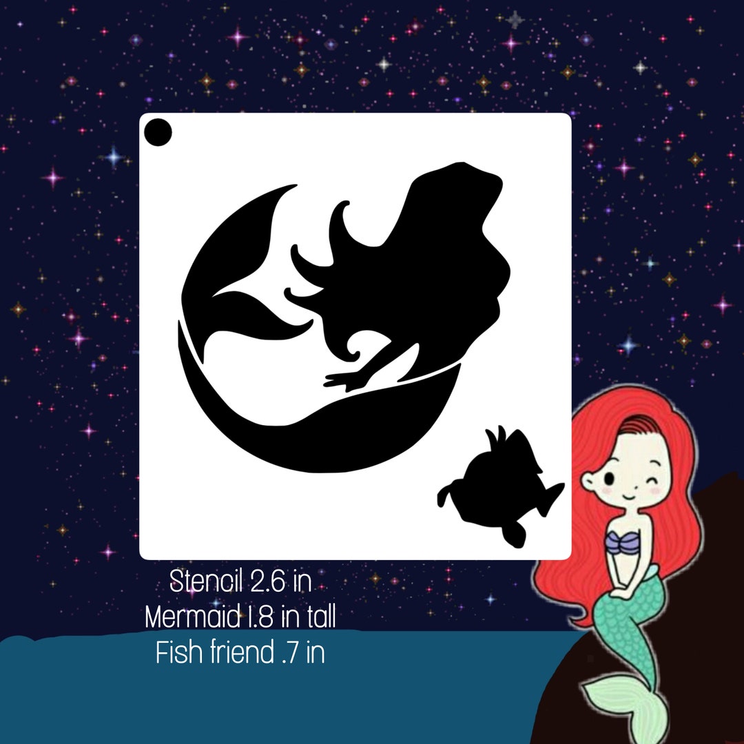 Mermaid & Fish Friend - Etsy
