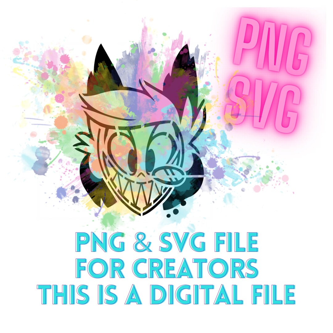 Demon Deer PNG/SVG Digital File - Etsy