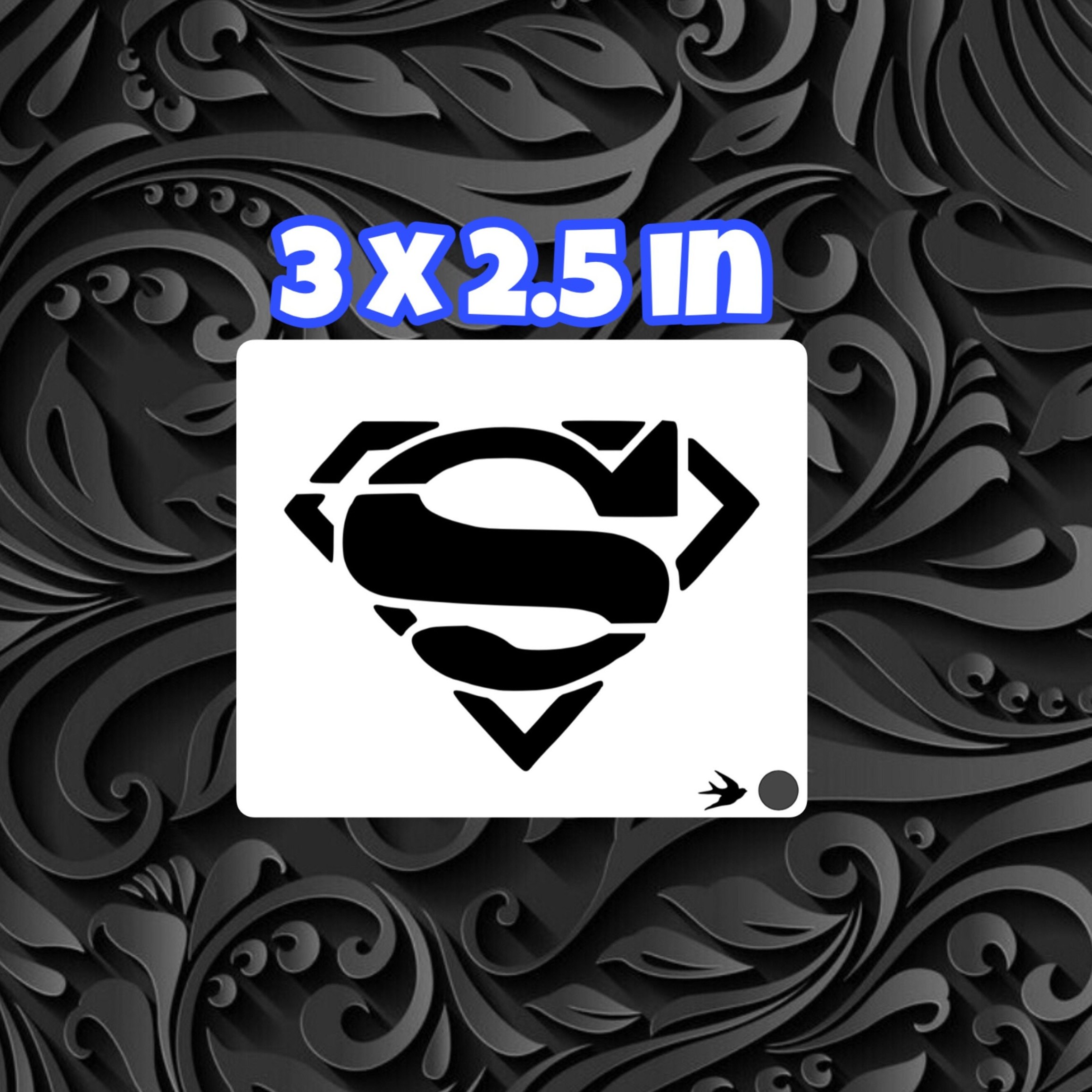 Superman Symbol Stencil