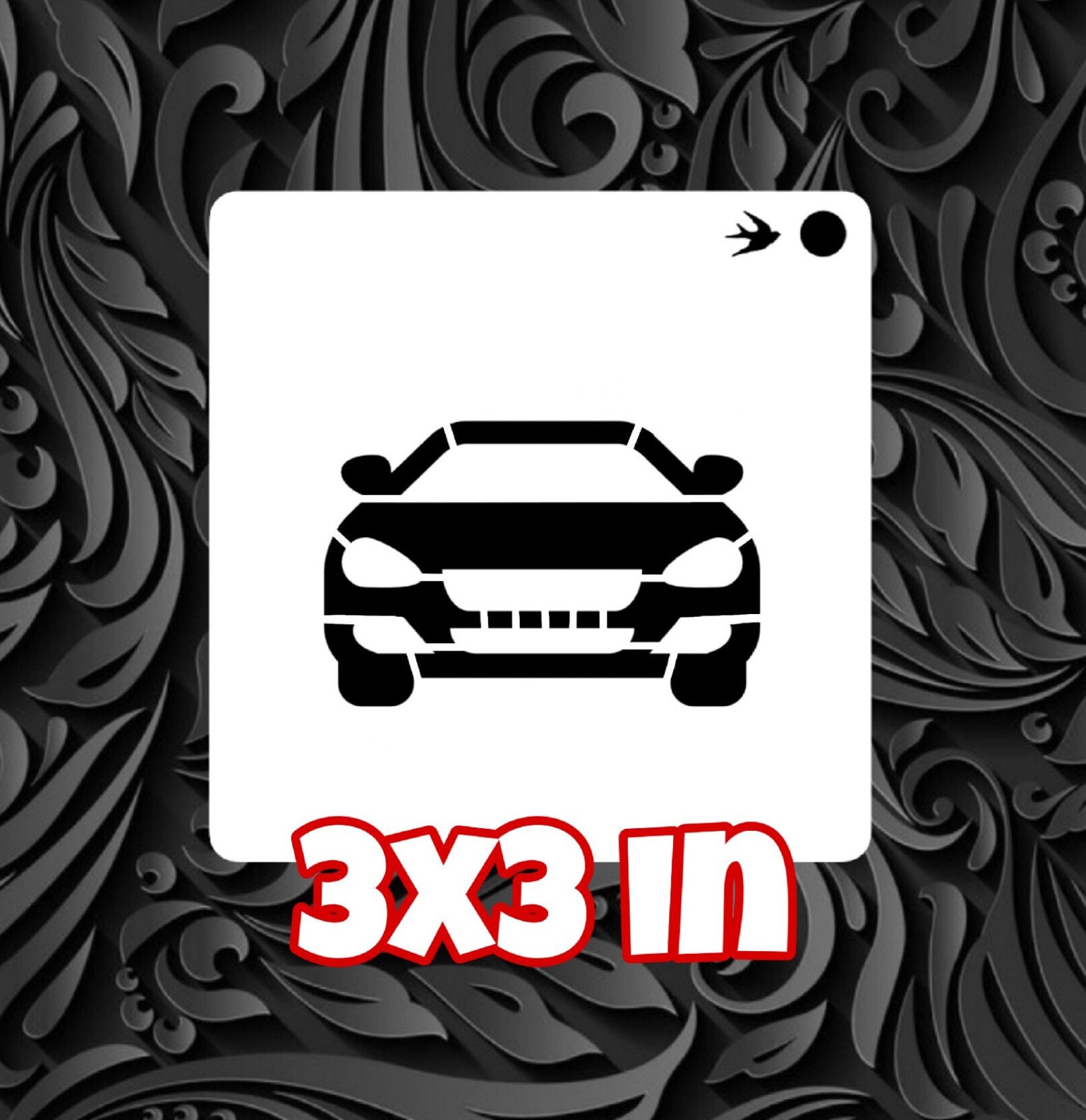 Car Face Painting Stencil - Etsy