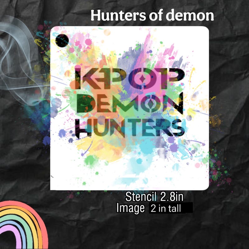 Kpop Demon Hunter Face Paint - Etsy