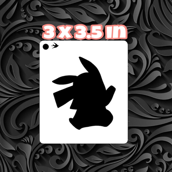 Pikachu Cake Stencil - Etsy