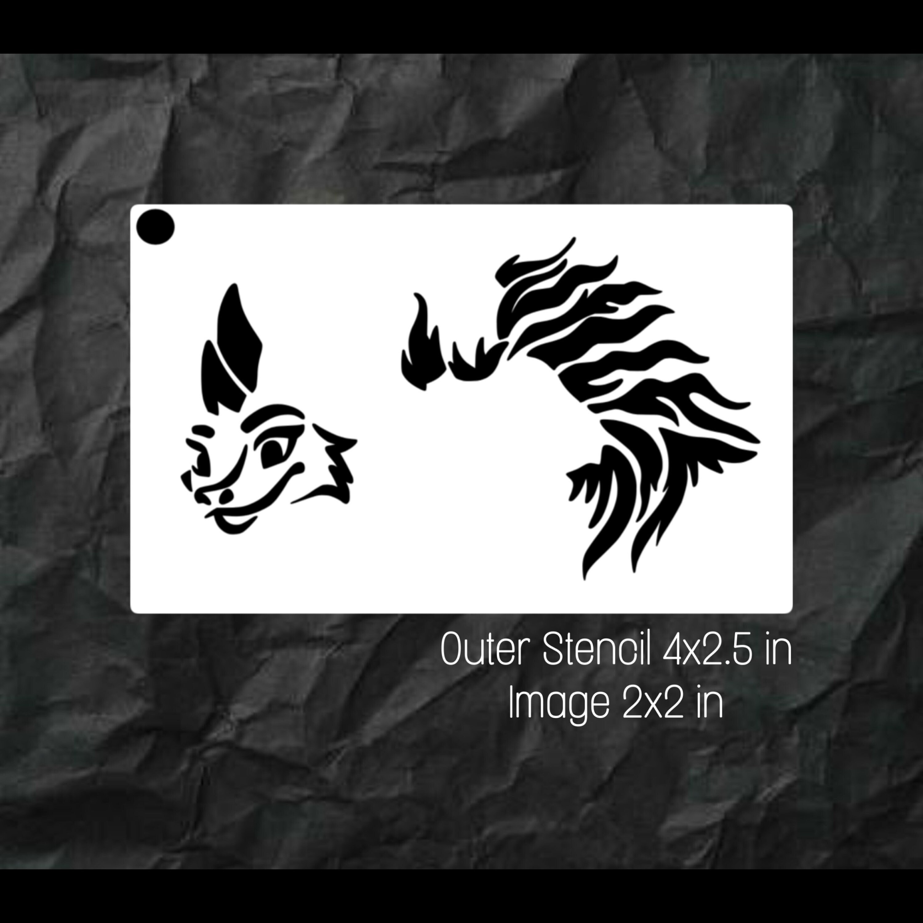 Dream Dragon Face Painting Stencil - Etsy