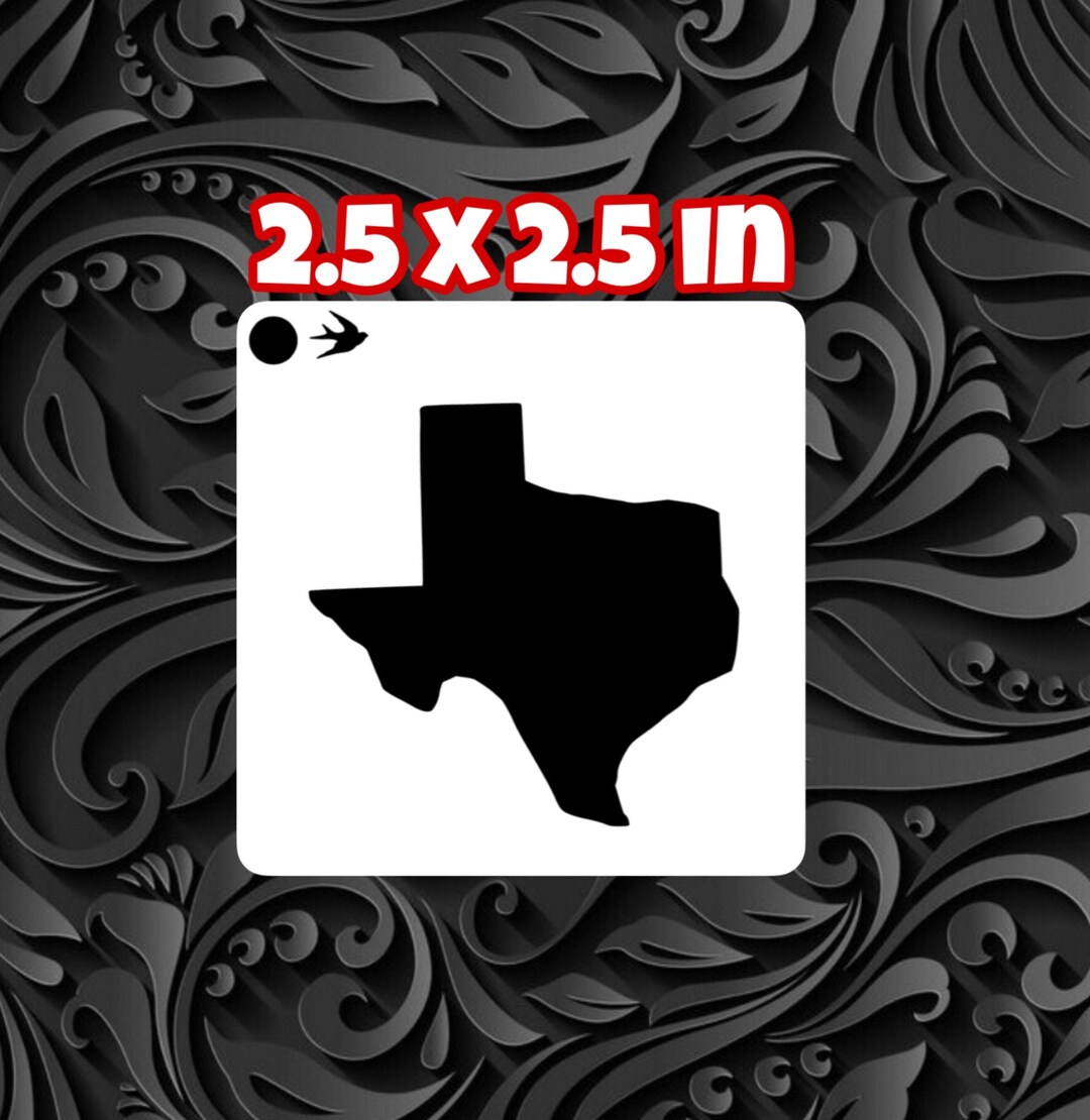 Texas Face Painting Stencil - Etsy