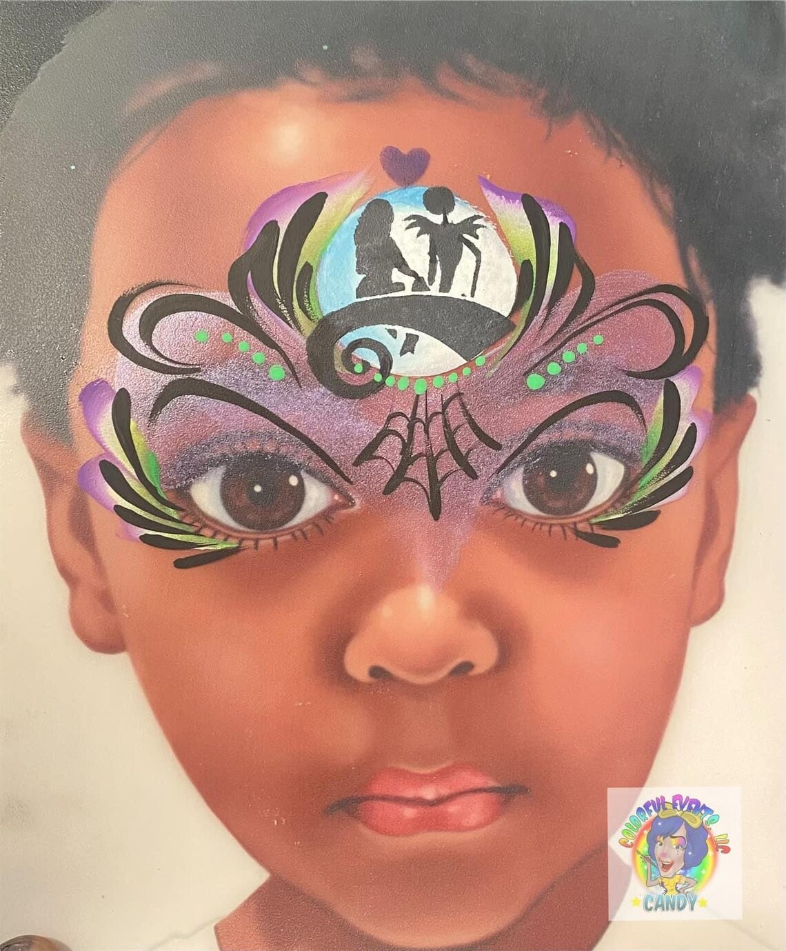 Jack Face Painting Stencil - Etsy