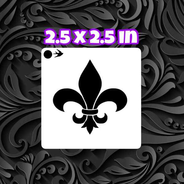Fleur De Lis Stencil - Etsy