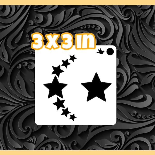 Star Stencil Face Paint - Etsy