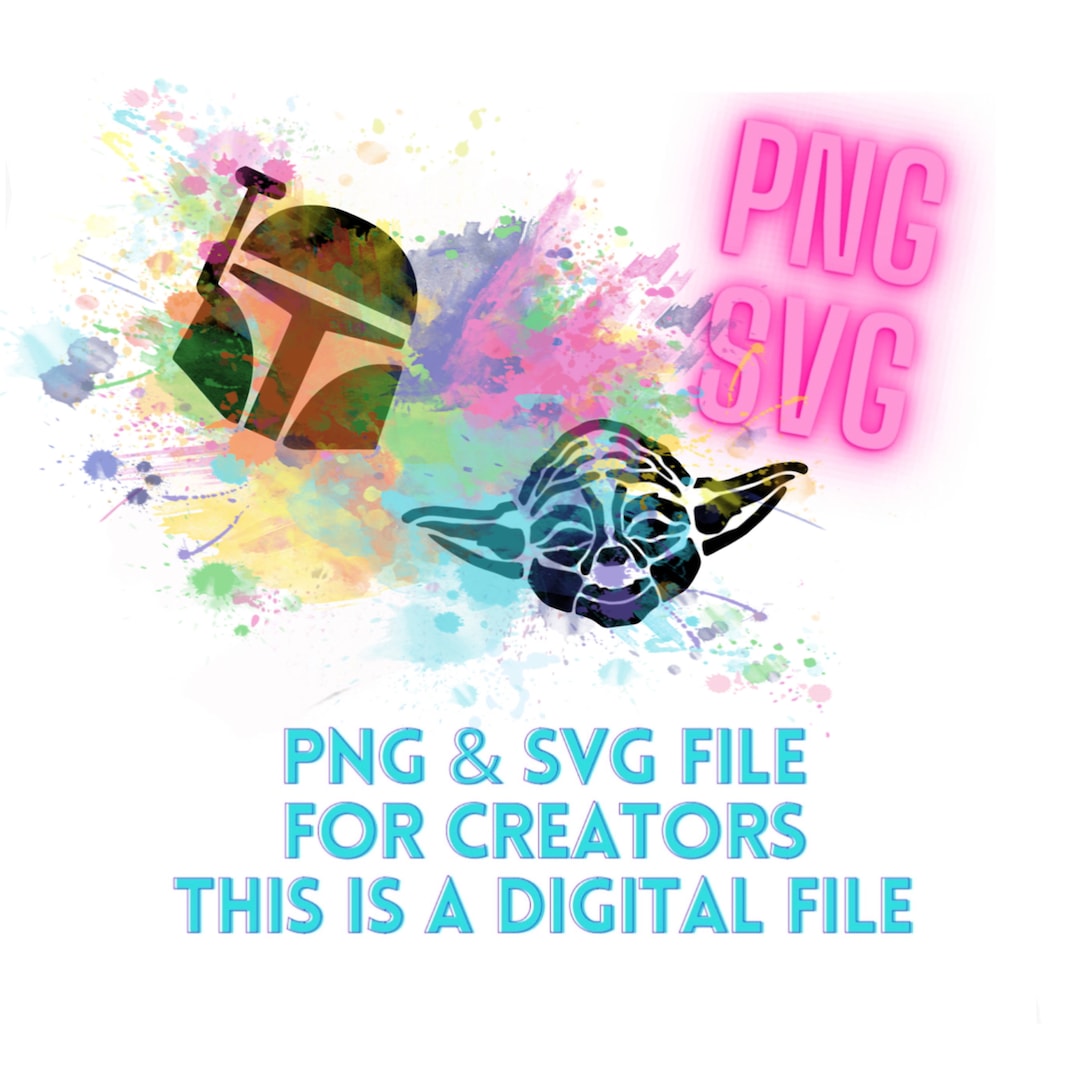 Digital File Space Friends SVG/PNG - Etsy