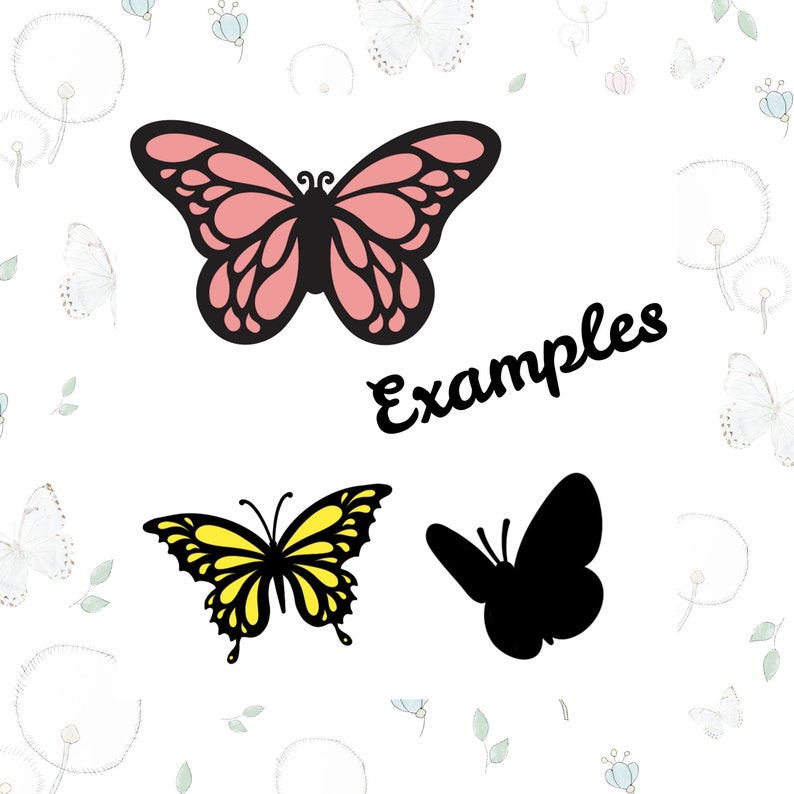 Fancy Butterfly Face Painting Stencil - Etsy