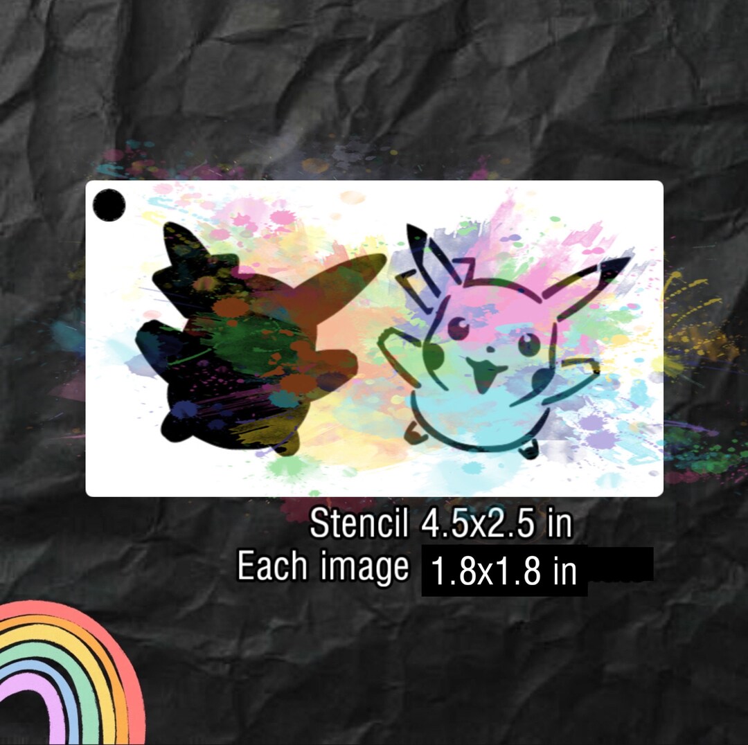 Flying Pika Face Painting Stencil - Etsy