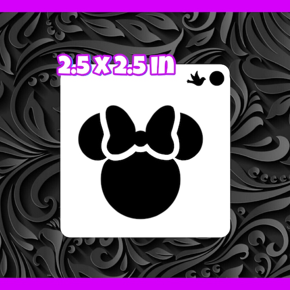 Mouse Girl Face Painting Stencil - Etsy