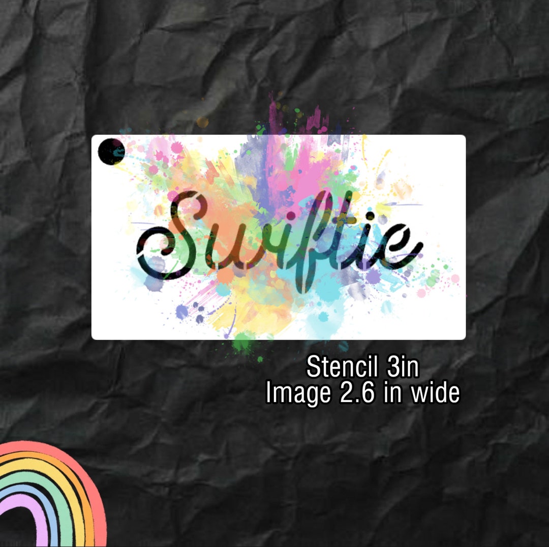 Swiftie Face Painting Stencil - Etsy