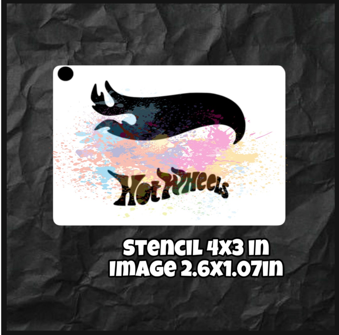 Fast Car Face Painting Stencil - Etsy