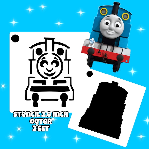 Train Face Stencils - Etsy