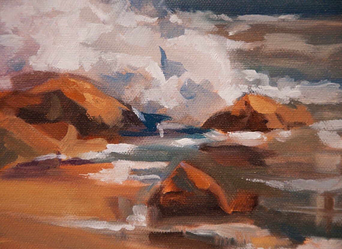 Giclée print Zuma Beach From an original | Etsy