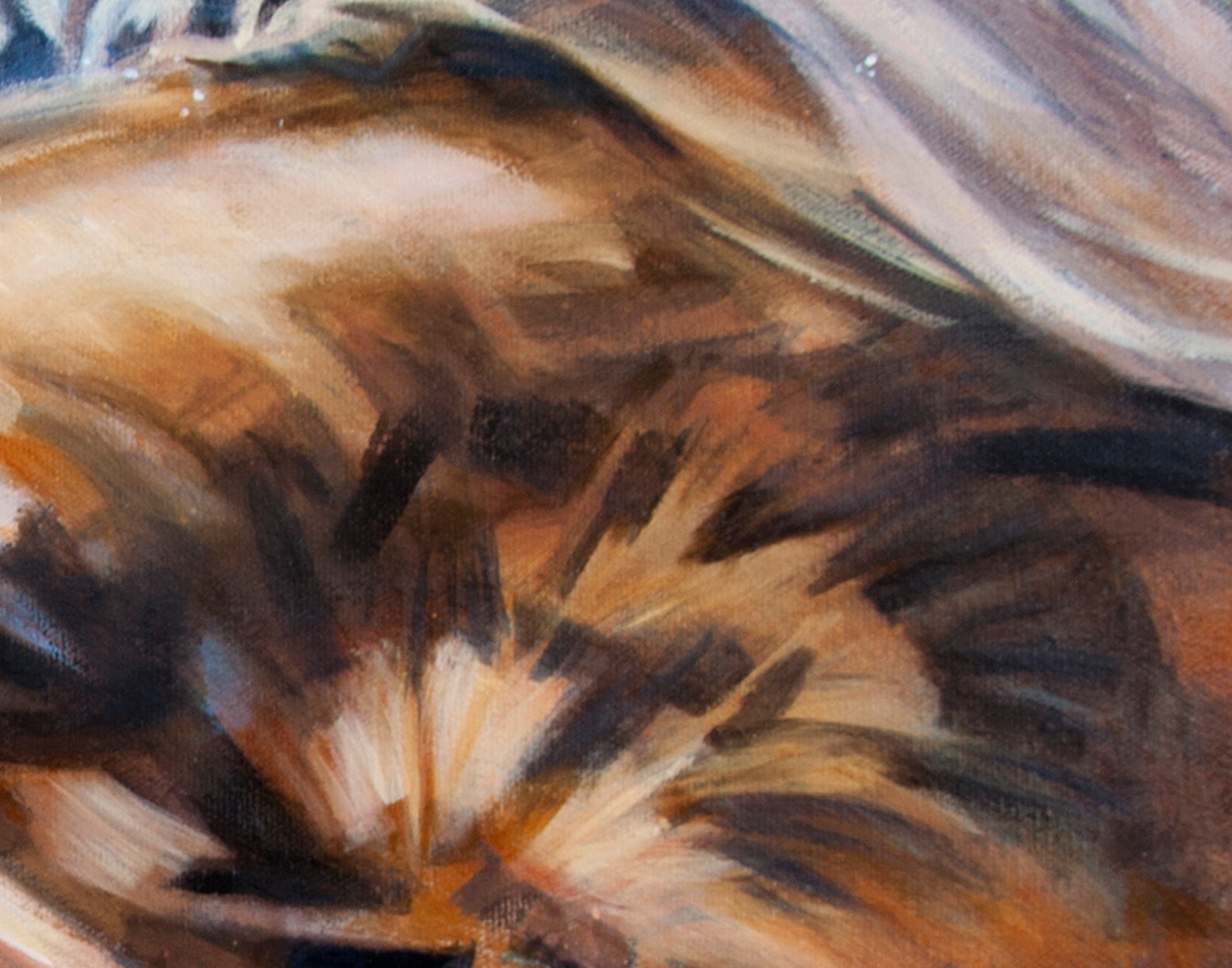 Giclée Print "pony Express" - From an Original 16" X 20" Oil & Acrylic ...