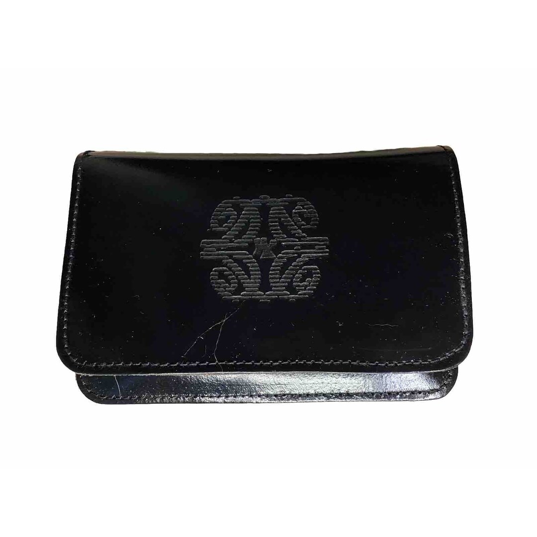 Vtg Fiocchi Italy Black Leather Womens 3 Zip Compartment Wallet - Etsy