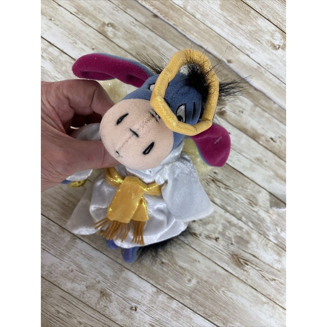 Winnie the Pooh Choir Angel Eeyore Plush Stuffed Animal Toy Disney ...
