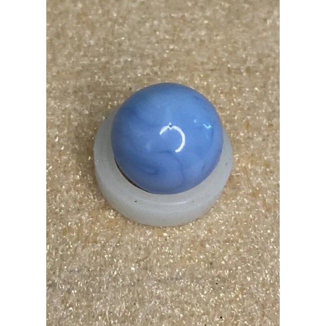 Vtg Akro Agate Glass Blue Sky Color Swirl Marble Alley NM 21/32 - Etsy