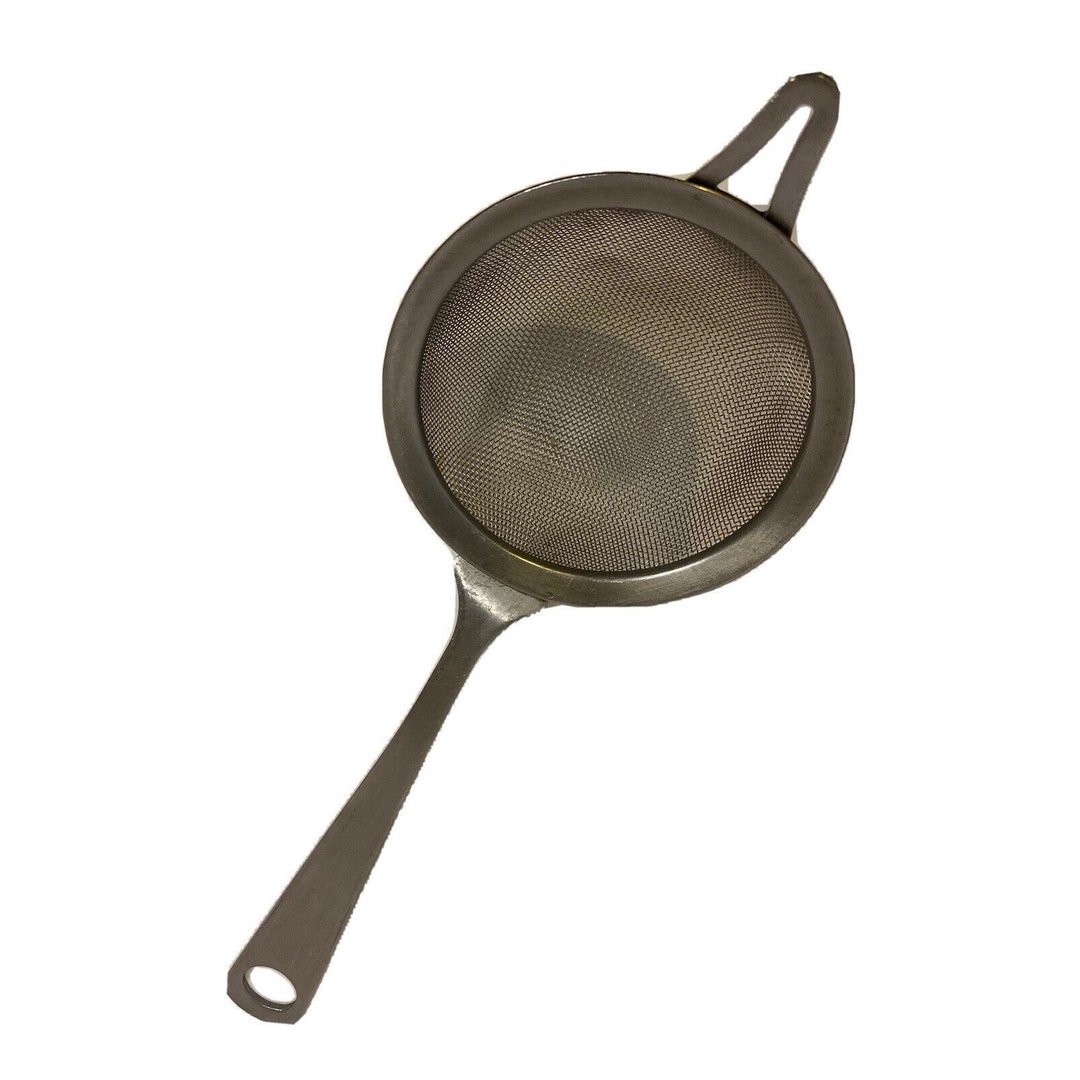 Cook’s Club Stainless Strainer Fine Mesh Small/medium Tea Flour ...