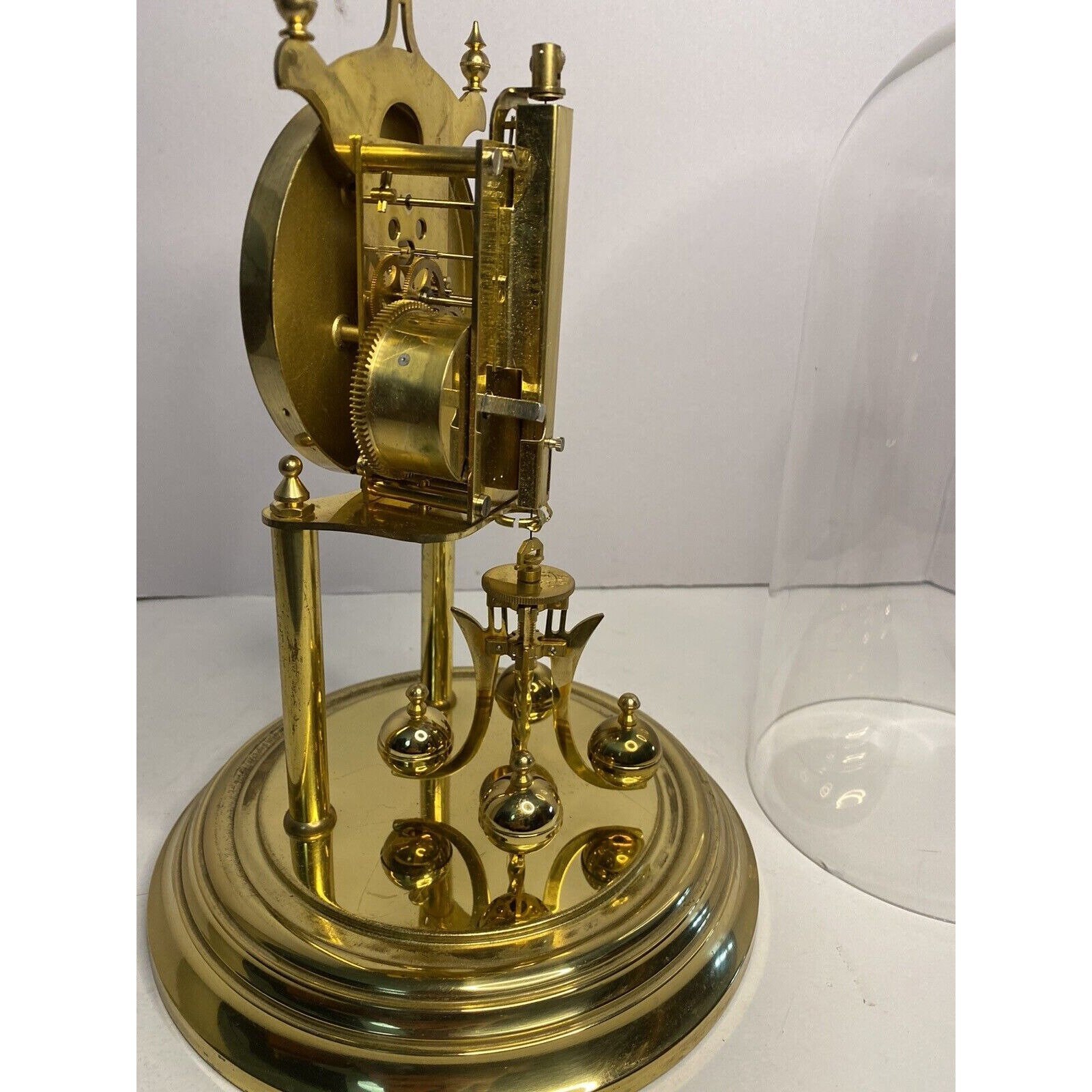 Vintage Welby Anniversary Clock W. Germany No Key Pendulum Mechanical ...