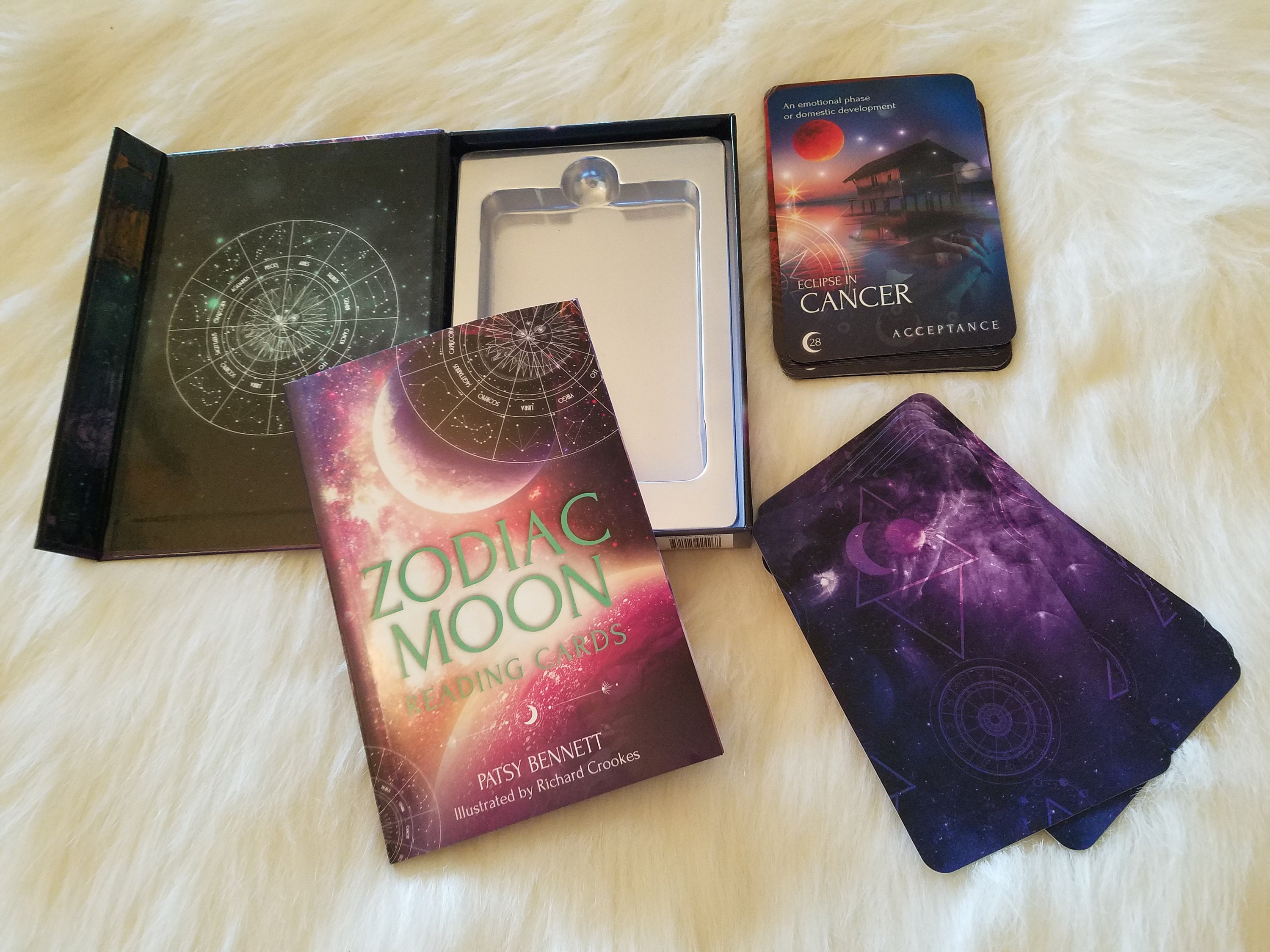 Zodiac Moon Reading Cards Zodiac Moon Oracle Deck 36-cards - Etsy UK