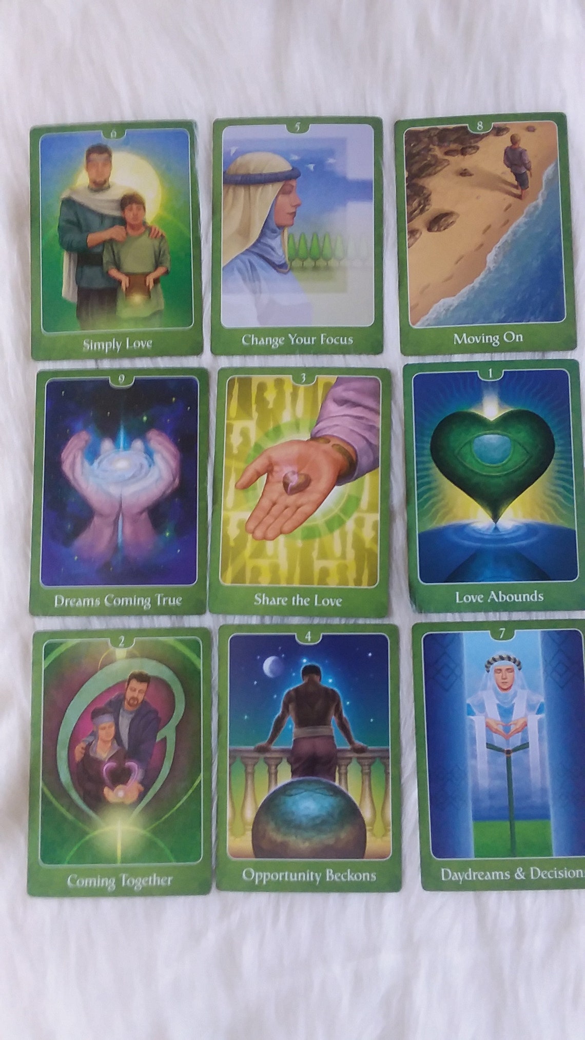 The Psychic Tarot For The Heart Oracle Deck Tarot Deck Etsy