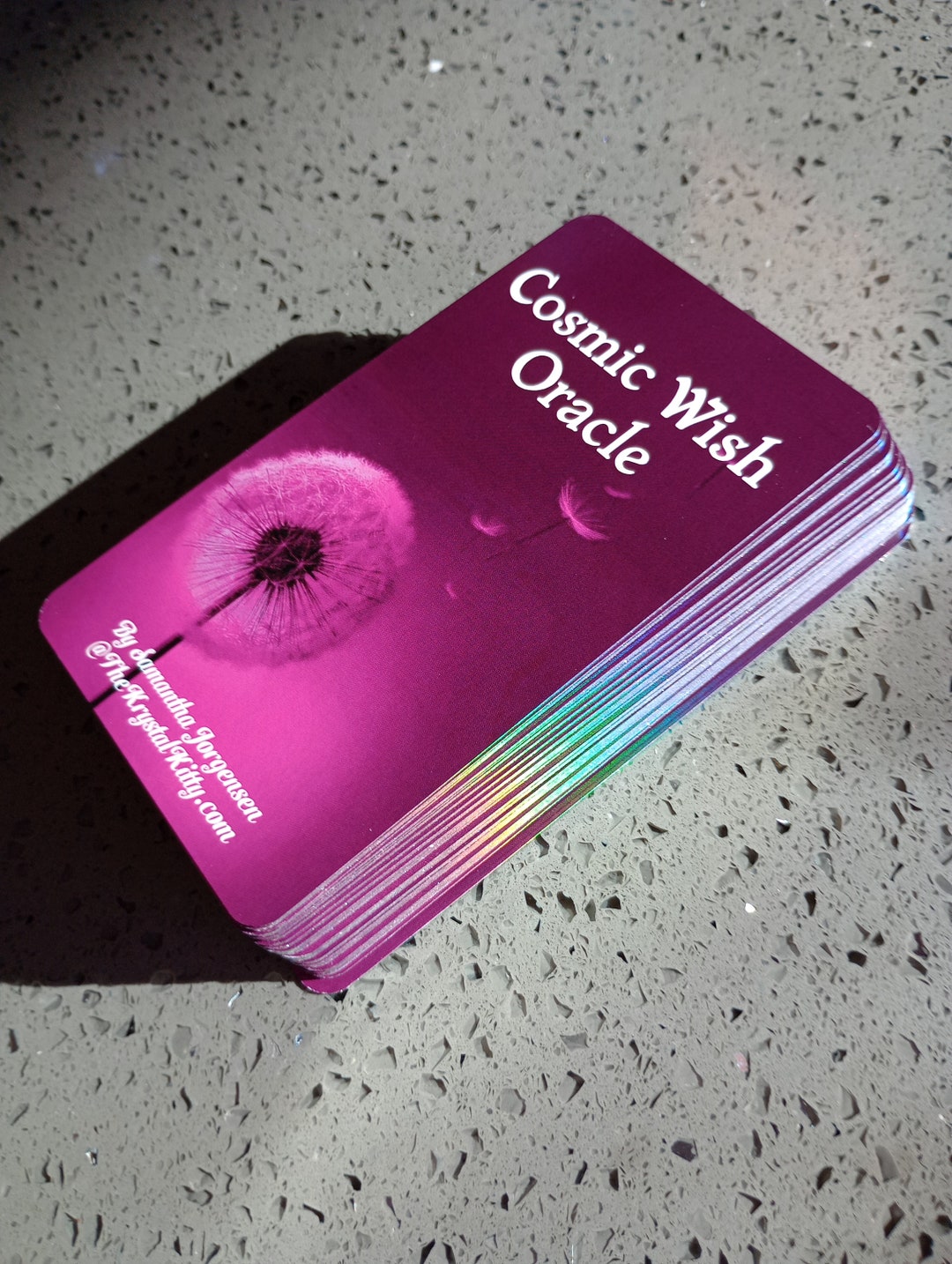 Cosmic Wish Oracle Deck 54 Card Oracle Deck Spirituality Soulmates Twin ...