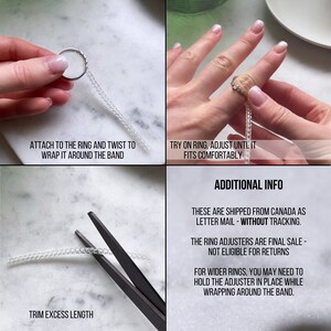 Ring Size Adjuster, Ring Adjusting Tool, Ring Size Reducer, Adjust ...