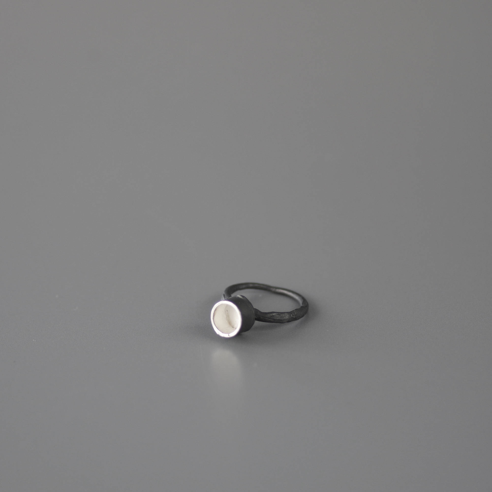 Sterling Silver Ring Darkened Silver Ring Unique Jewelry - Etsy