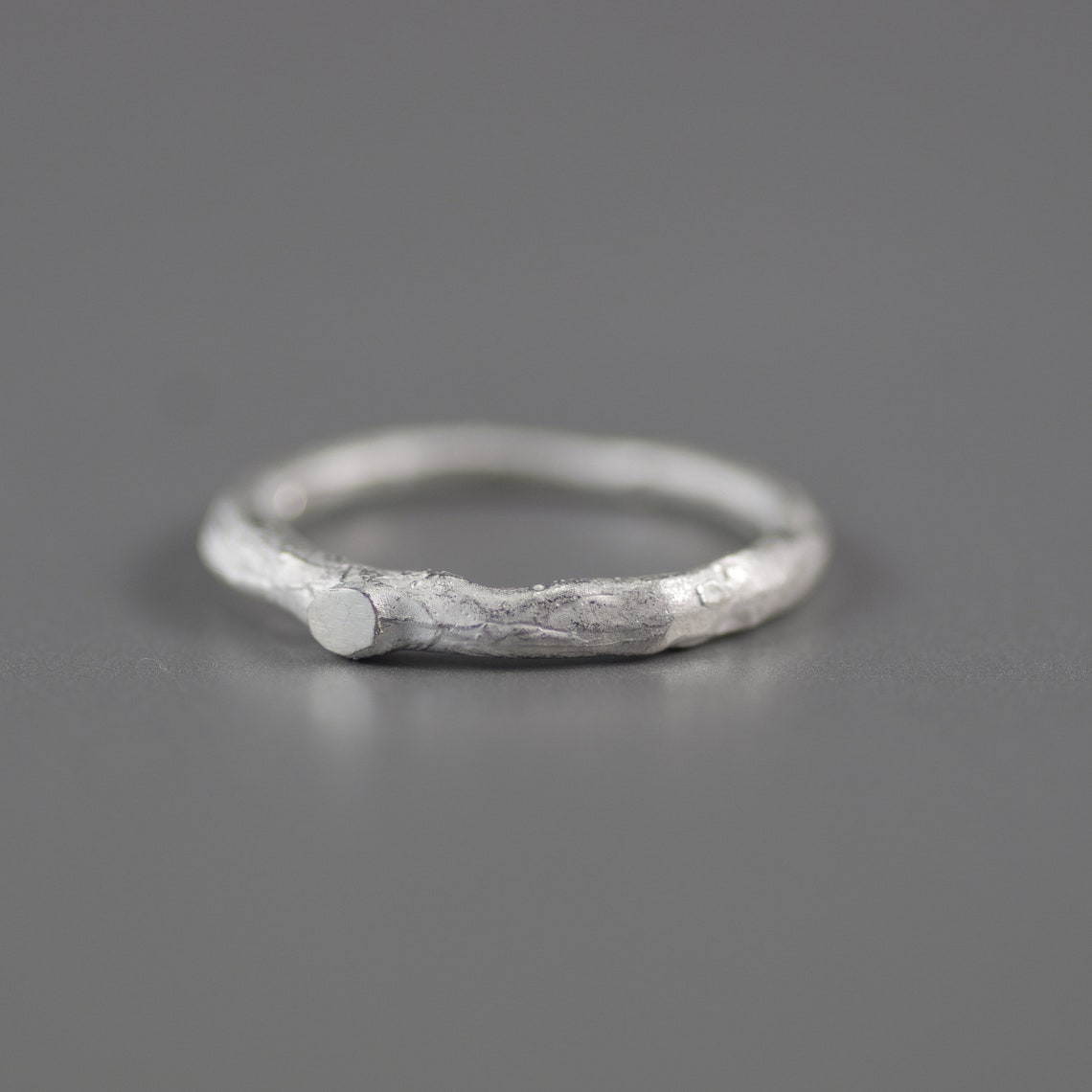 Sterling Silver Ring Darkened Silver Ring Gift for Her - Etsy