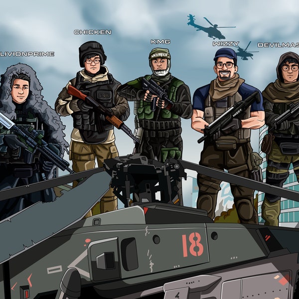 Zombie Portrait - Etsy