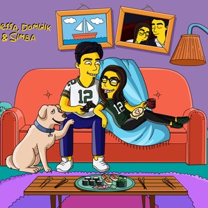 Turn Your Friends Into Yellow Cartoon Characters Custom - Etsy