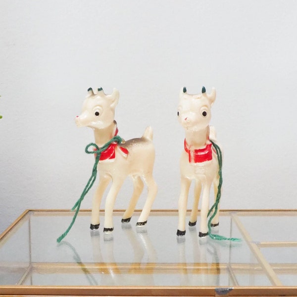 Plastic Reindeer - Etsy