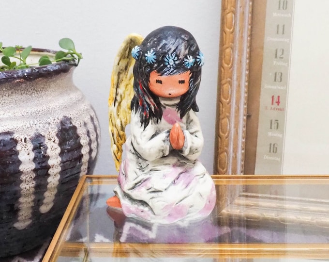 Vtg Degrazia Praying Angel Figurine - Vintage Goebel Little Angel - PLS ...
