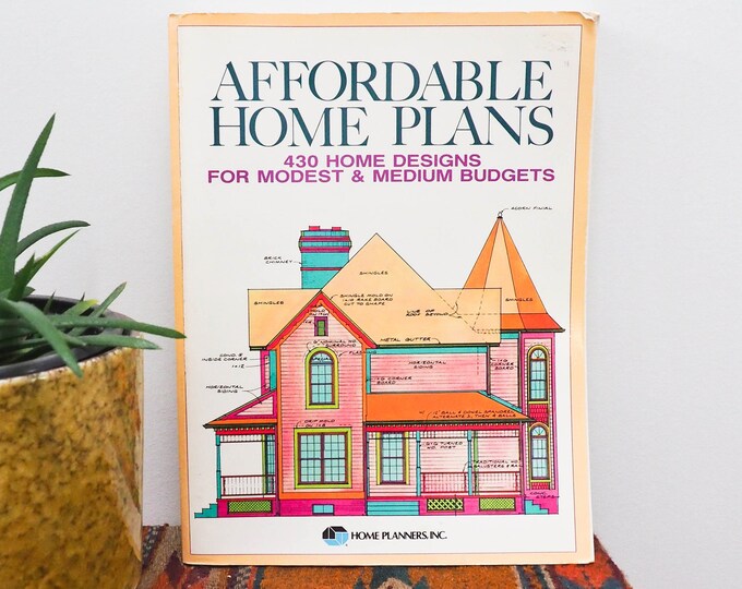 Affordable Home Plans Book Home Planners 430 Home Designs for Modest ...