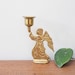Brass Angel Candle Holder Vintage Brass Angel Figurine - Etsy