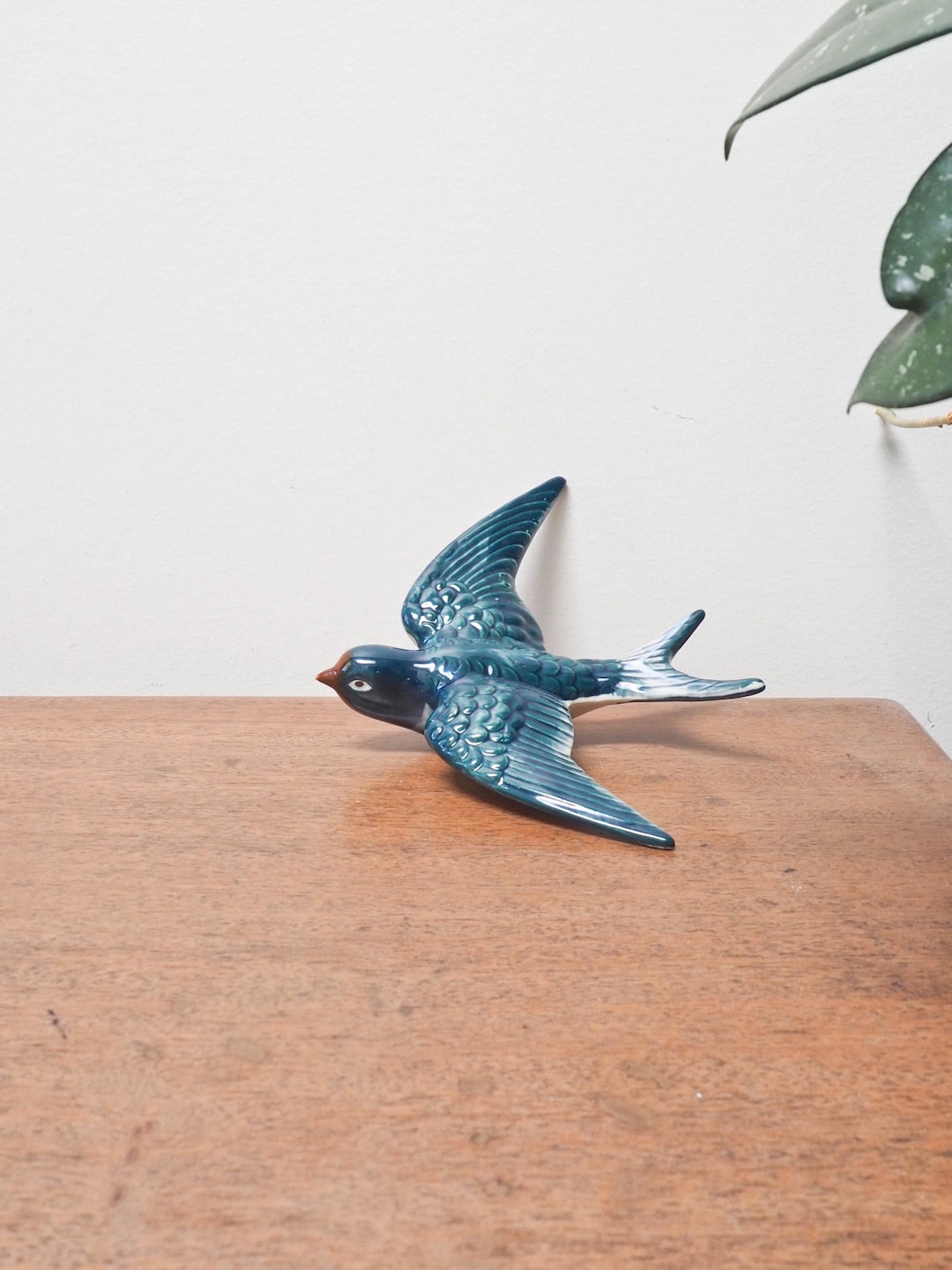 Vtg Ceramic Swallow Wall Hanging - Vintage Ceramic Song Bird Wall ...
