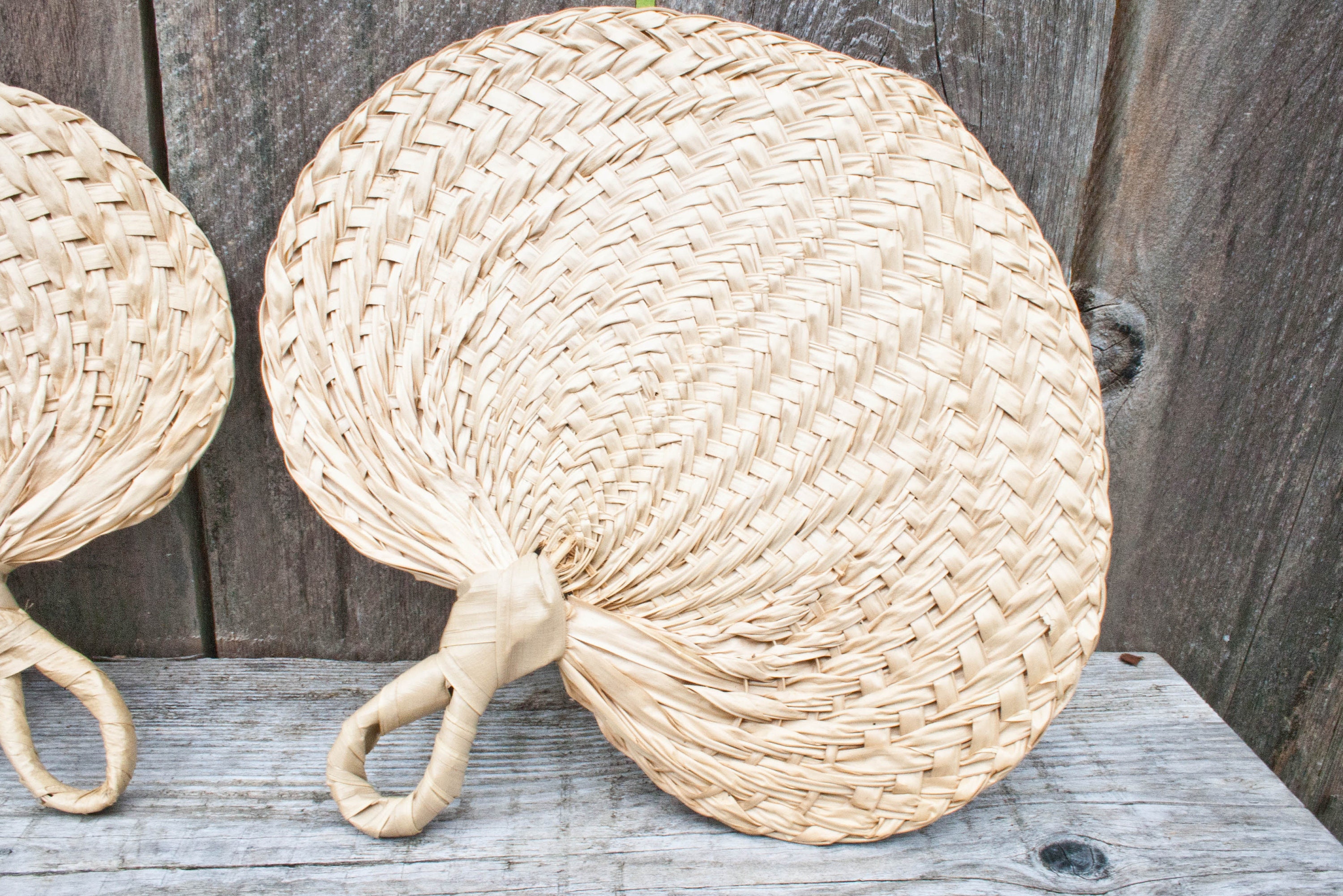 Fan Shaped Woven Wall Decor 3 Available Woven Fan Wall - Etsy